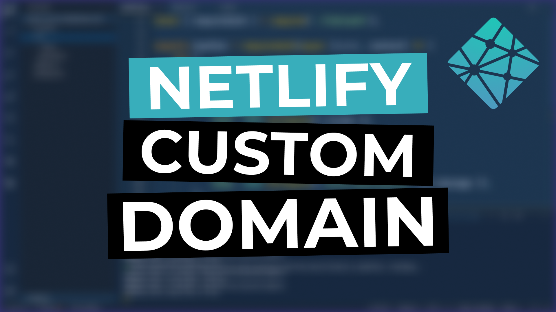 Setup A Custom Domain With Netlify