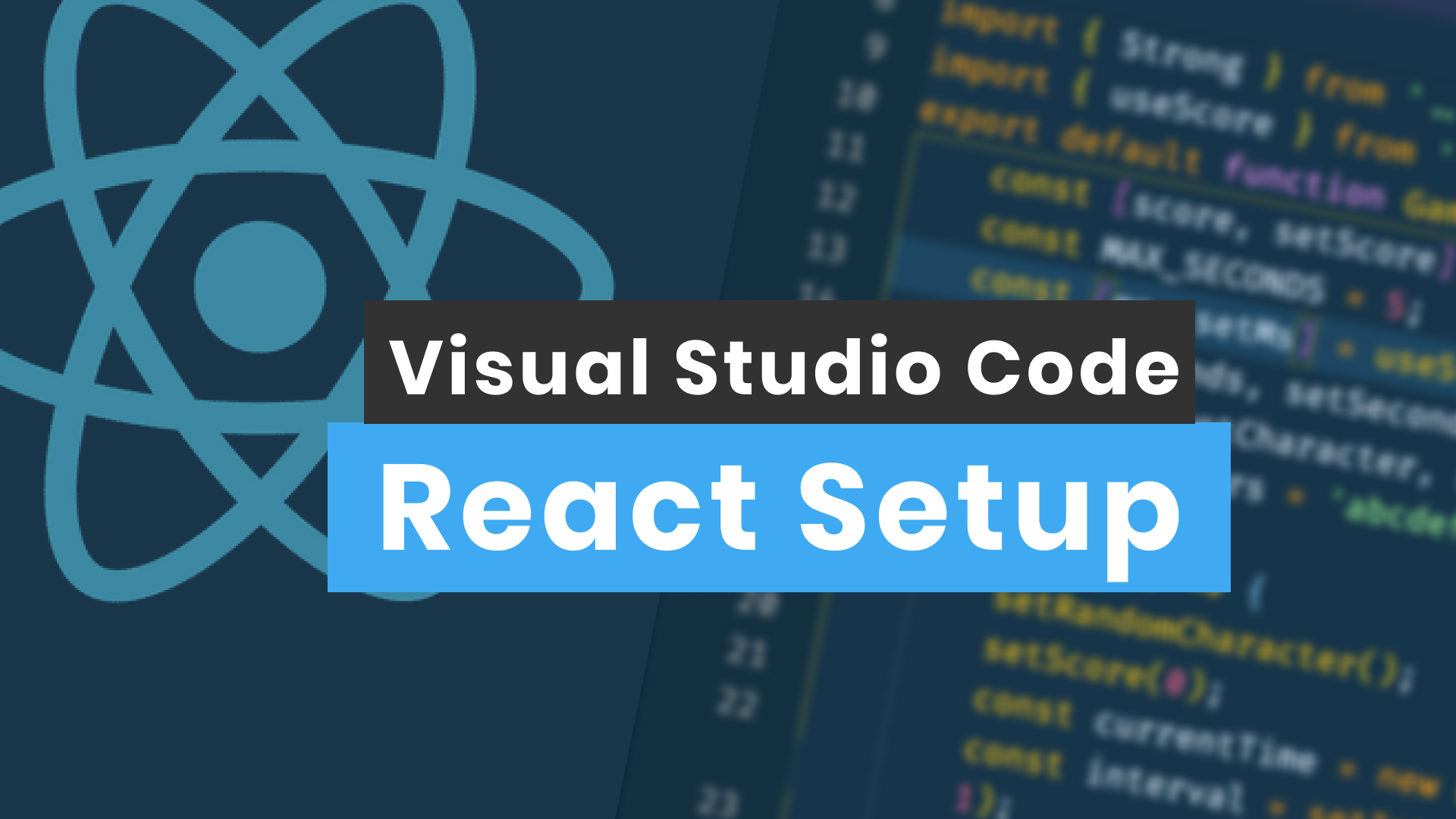 VS Code React Setup - 5 Tips